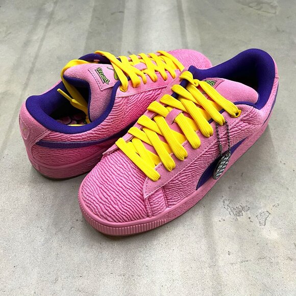 Puma, | Shoes | Puma Suede Xl X Tmnt Ninja Turtles Krang Pink Mens Size ...